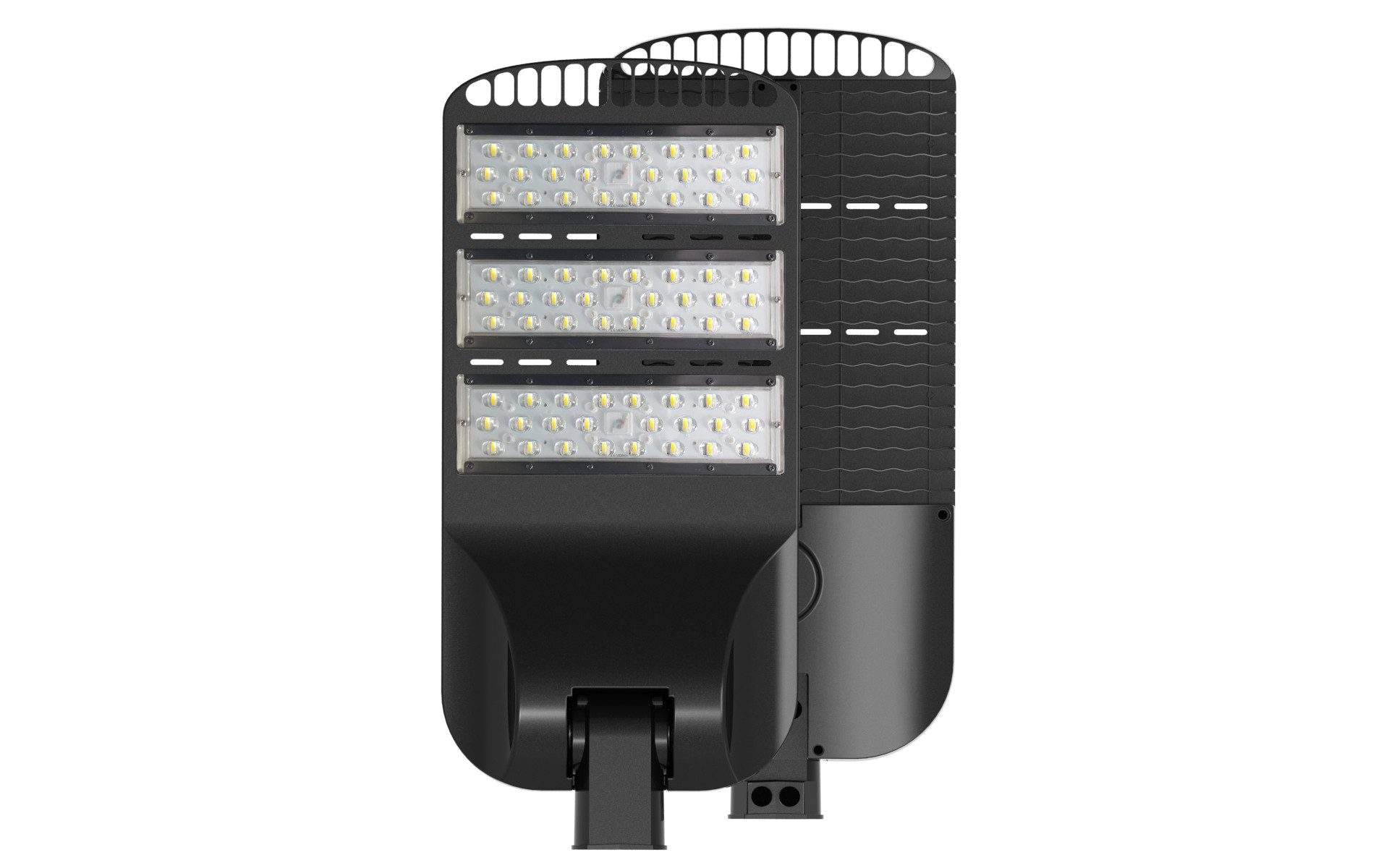 Long Life Span Outdoor LED Street Lights 2700 - 6500K With Meanwell ELG ...